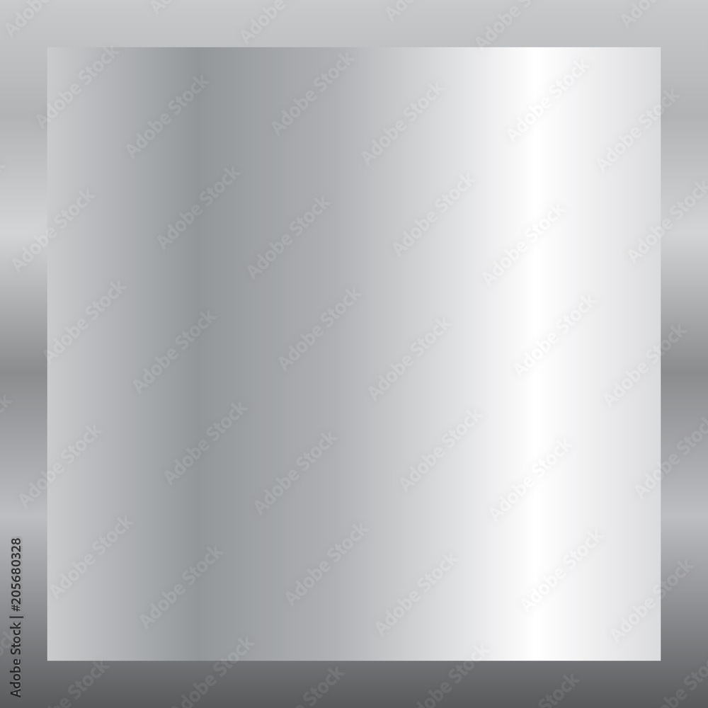 Silver gradient background. Silver design texture for ribbon, frame ...