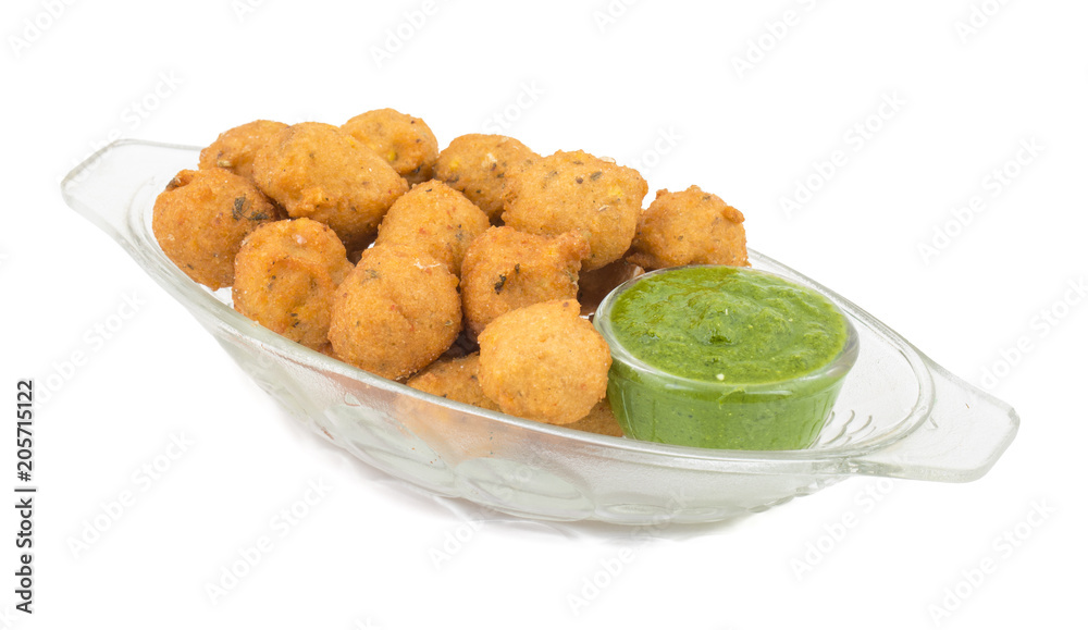 Indian Spicy Street Food Dal Vada Also Know as Moong Dal Vada, Pakoda ...