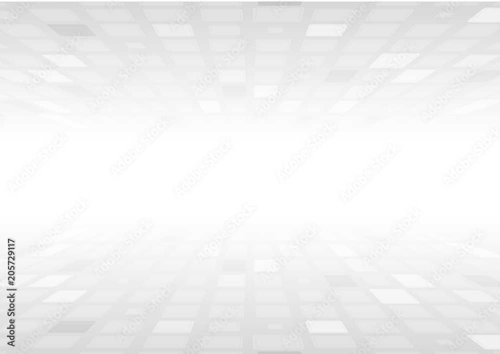 Light grey squares abstract technology background Stock Vector | Adobe ...