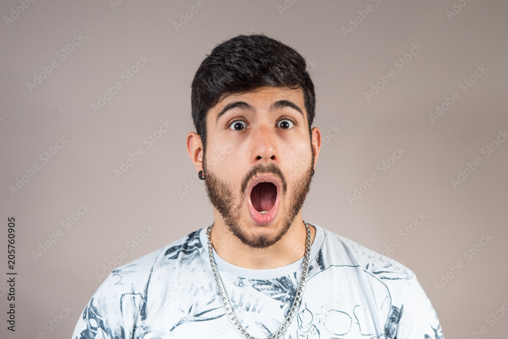 cara de sorpresa Stock Photo | Adobe Stock