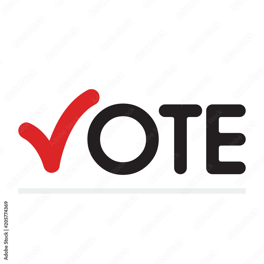 Voting concept. Voting symbols vector design. template Elections icons ...