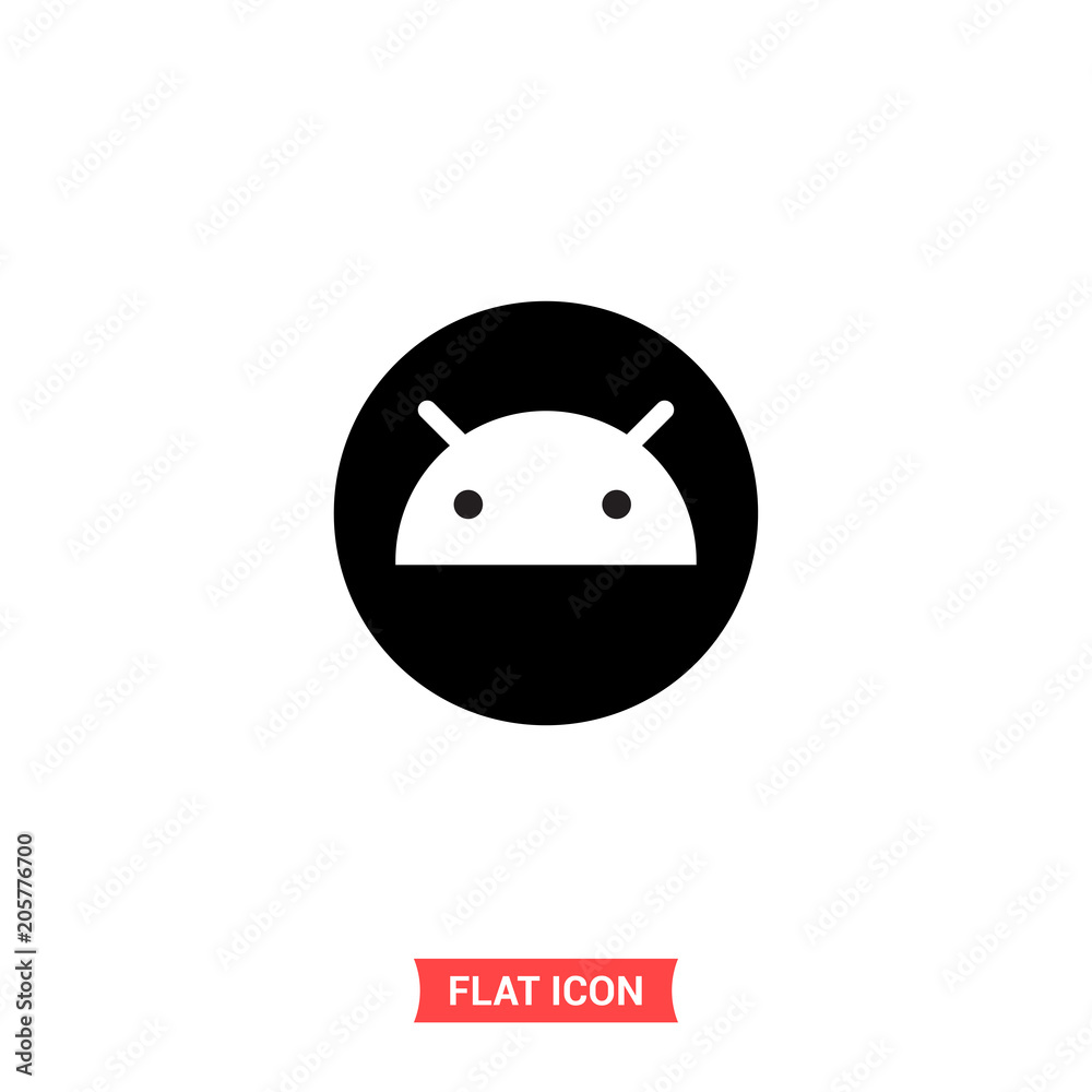 Android App Icon Flat