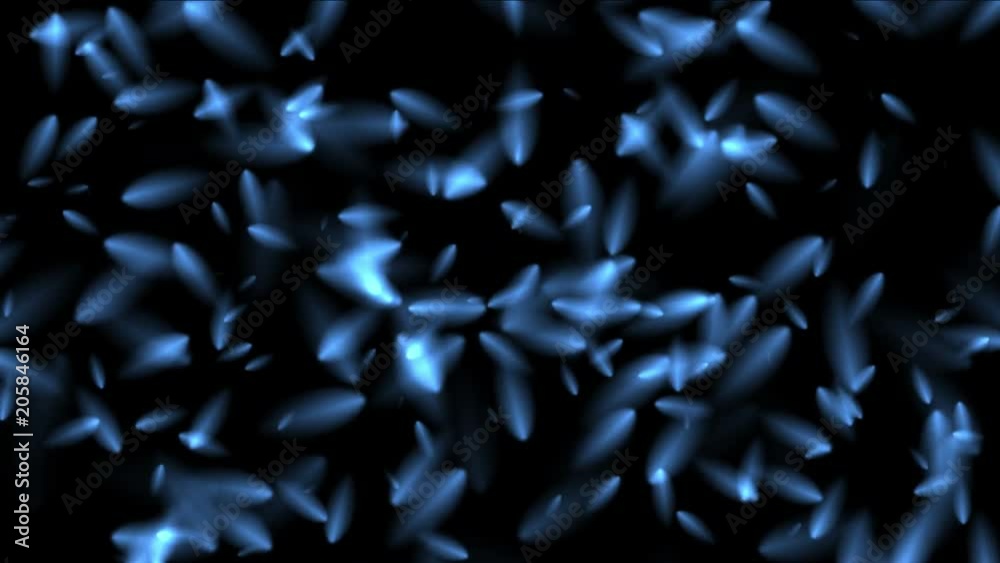 Vídeo do Stock: 4K Meteor universe space background,flying smoke bomb ...