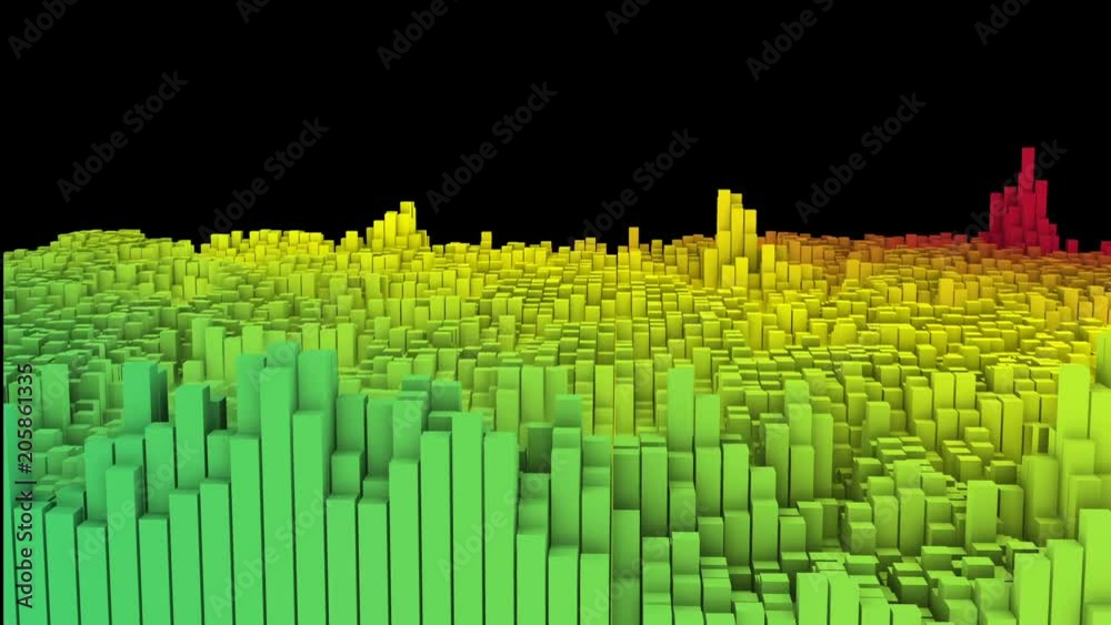 Big data visualization. Machine learning algorithms. Analysis of information. Visual data ...