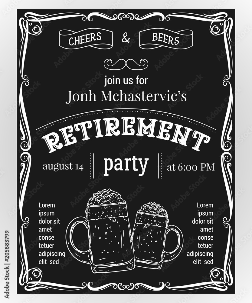 Retirement Party Template