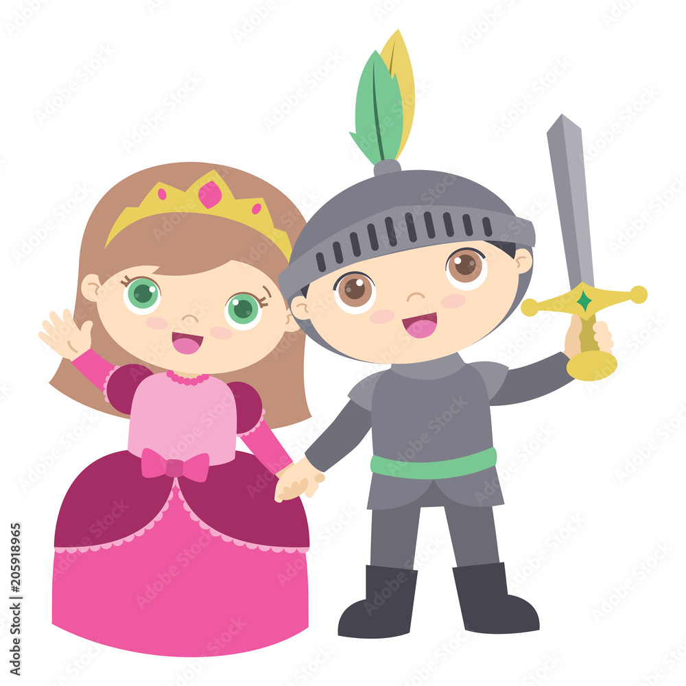 Knight And Princess Clipart