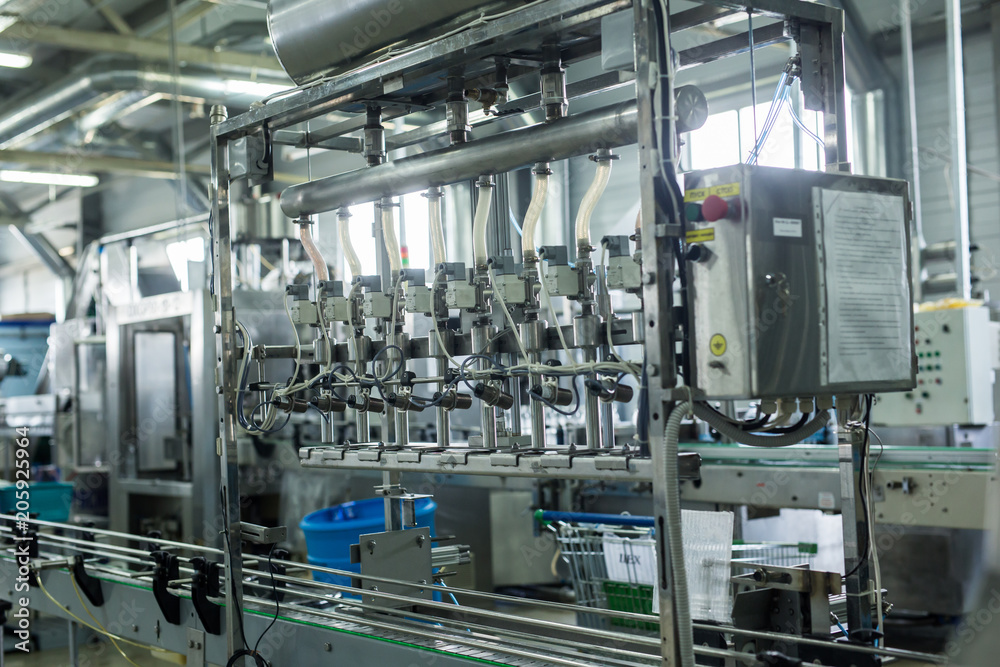 Water factory - Water bottling line for processing and bottling pure ...