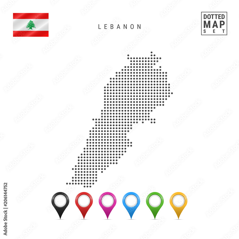 Simple Lebanon Map
