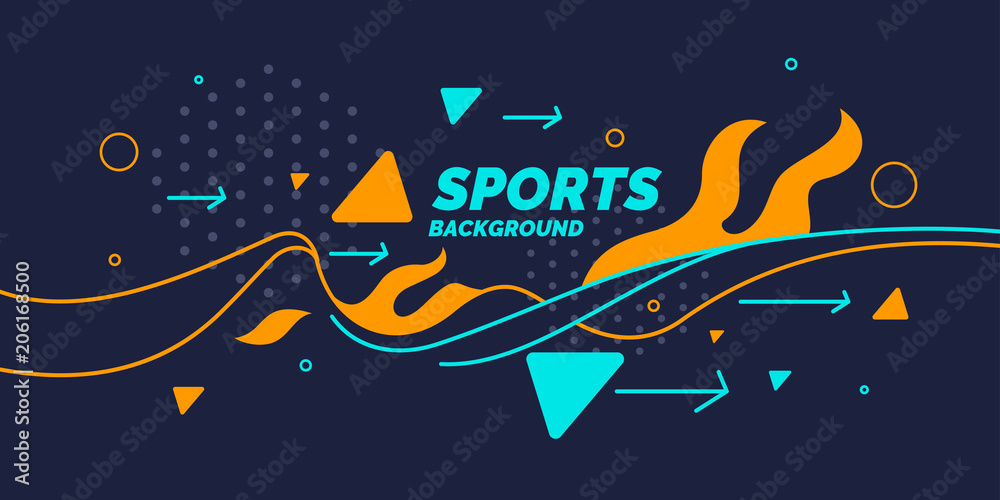 Modern Sports Advertising Posters