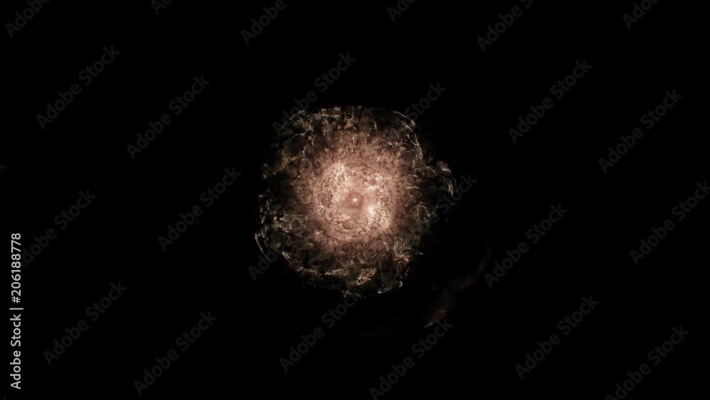 Vidéo Stock Galactic cosmic explosion (Full Frame) I have many space ...