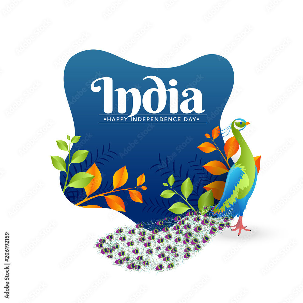 Incredible India text with traditional lady greeting namaste with ...