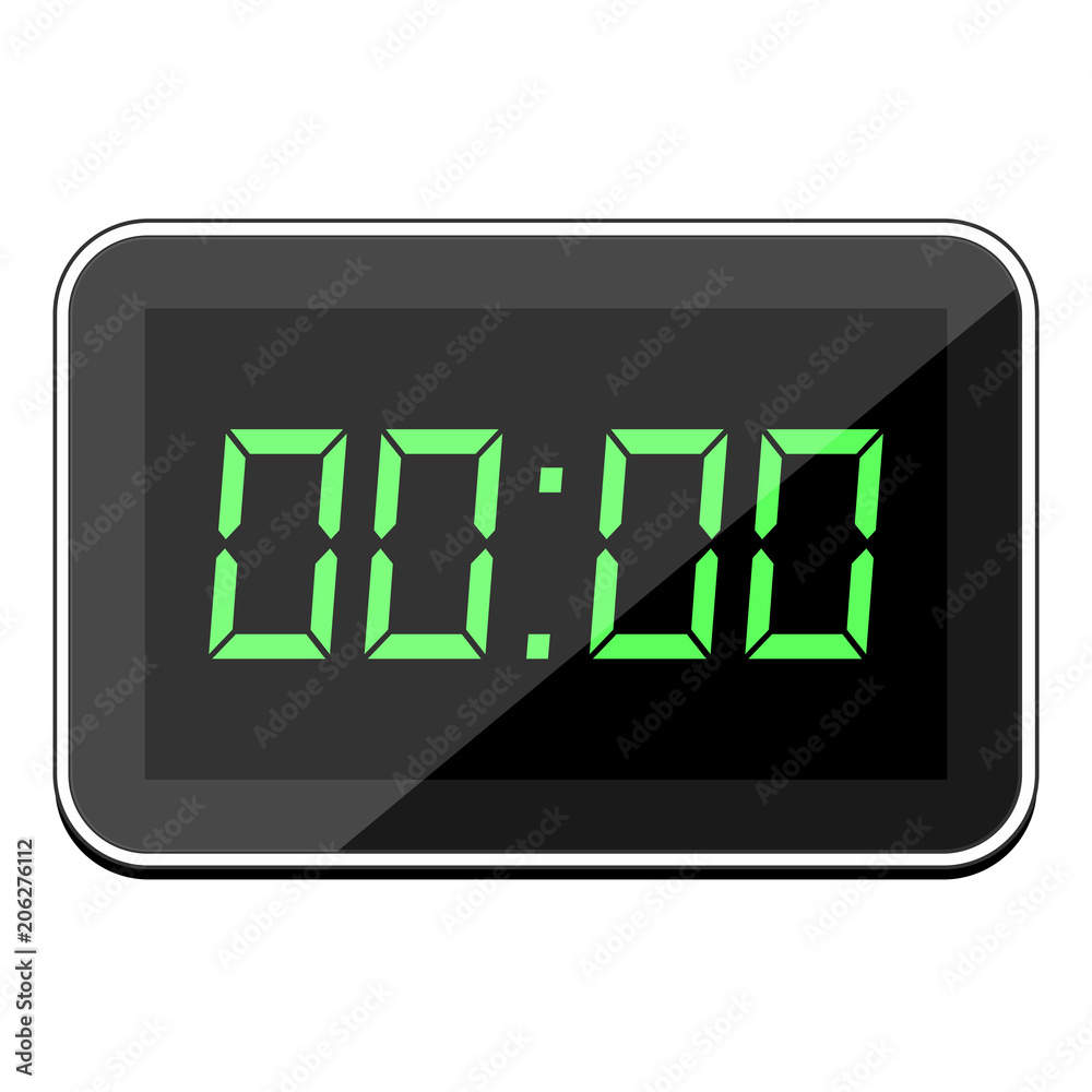 Digital Clock Icon
