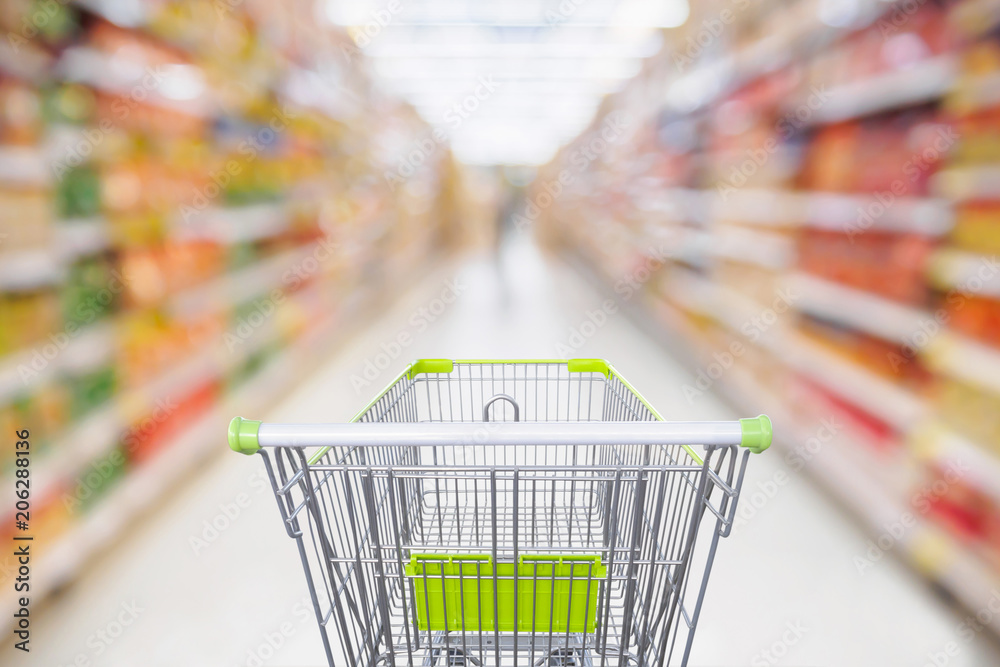 Empty Grocery Cart