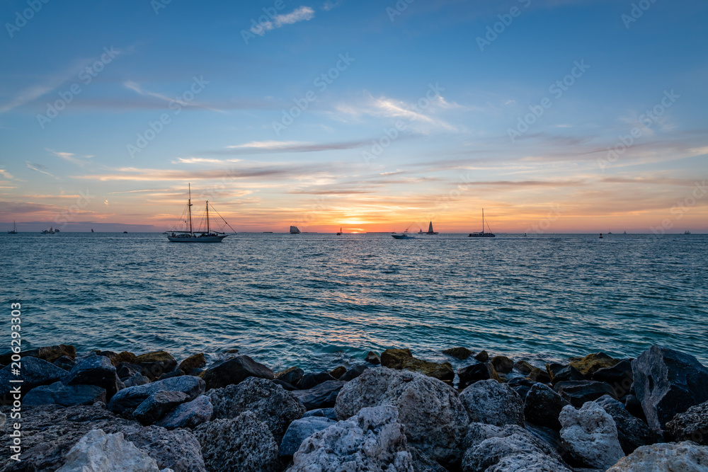 Fort Zachary Taylor Historic State Park at Sunset Stock Photo | Adobe Stock
