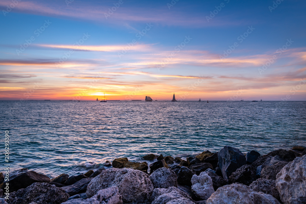 Fort Zachary Taylor Historic State Park at Sunset Stock Photo | Adobe Stock