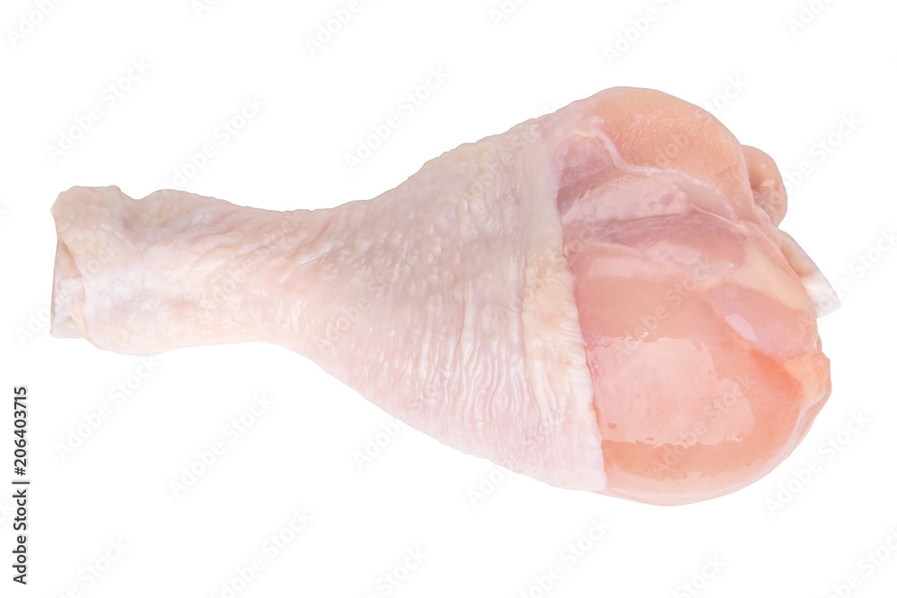 Uncooked Chicken Leg
