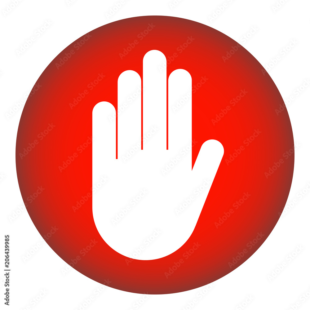 Stop Hand Gesture