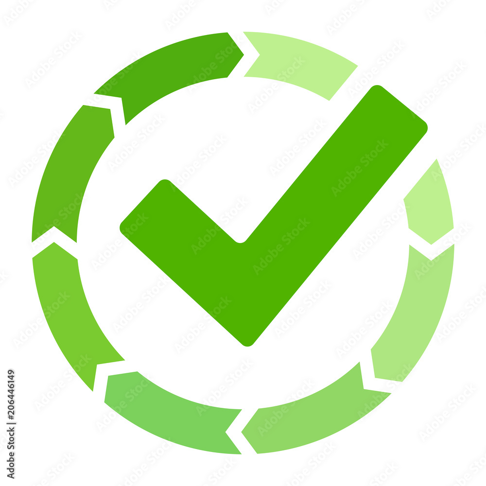 Buffering complete vector icon Stock Vector | Adobe Stock