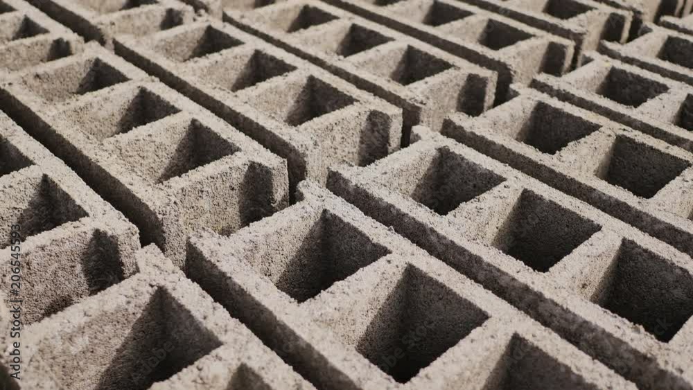 Brick forms. Production of bricks from volcanic ash in the Philippine ...