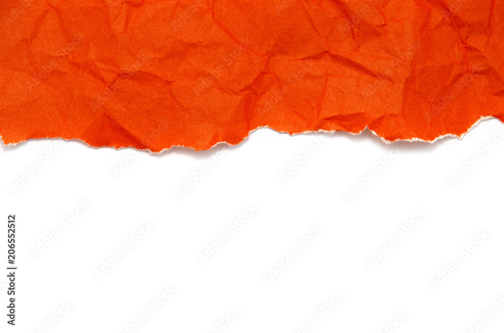 Red Ripped paper background. Stock Photo | Adobe Stock