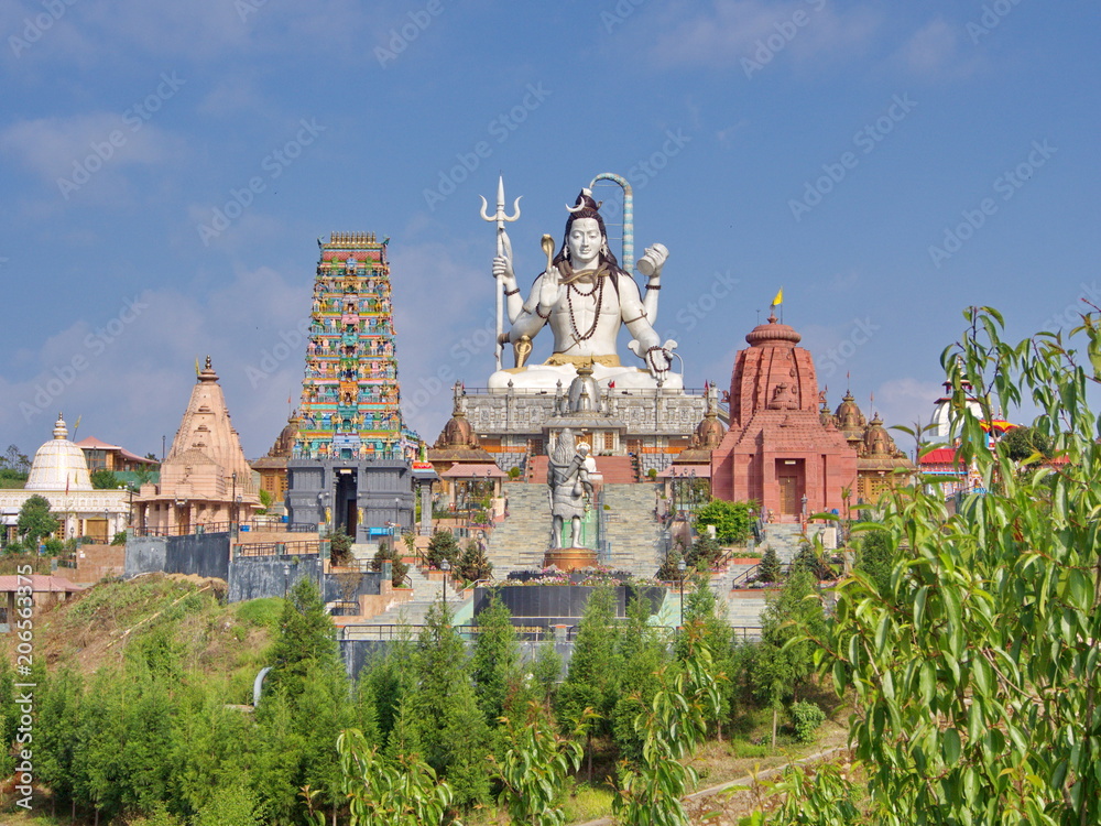 Ramayana Hindu God statue in Namchi City, Sikkim State in India, 15th ...