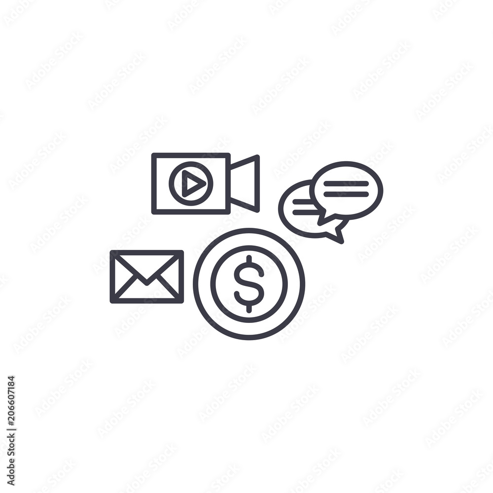 Marketing Channel Icons