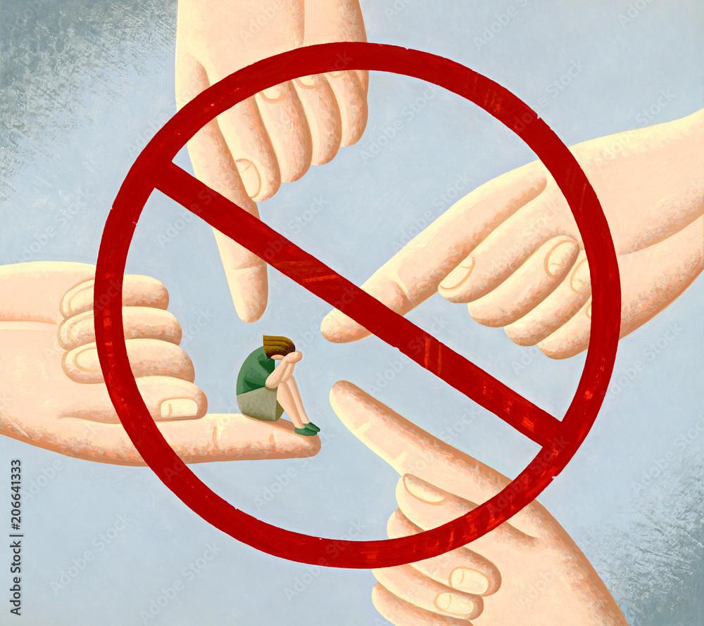 HARASSMENT Stock Illustration | Adobe Stock