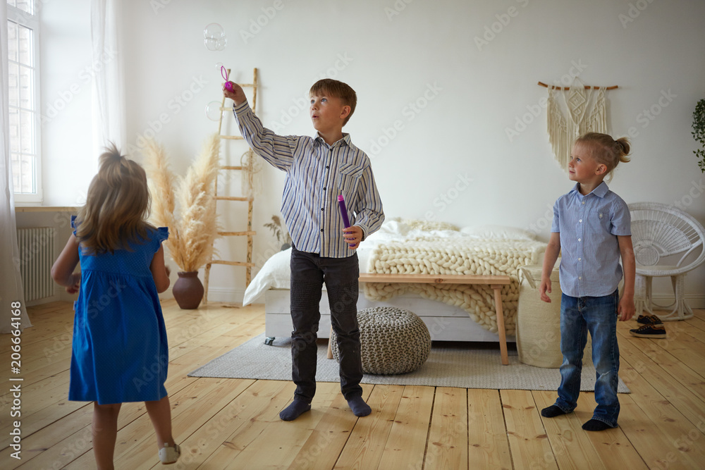 Kids Waiting Their Turn