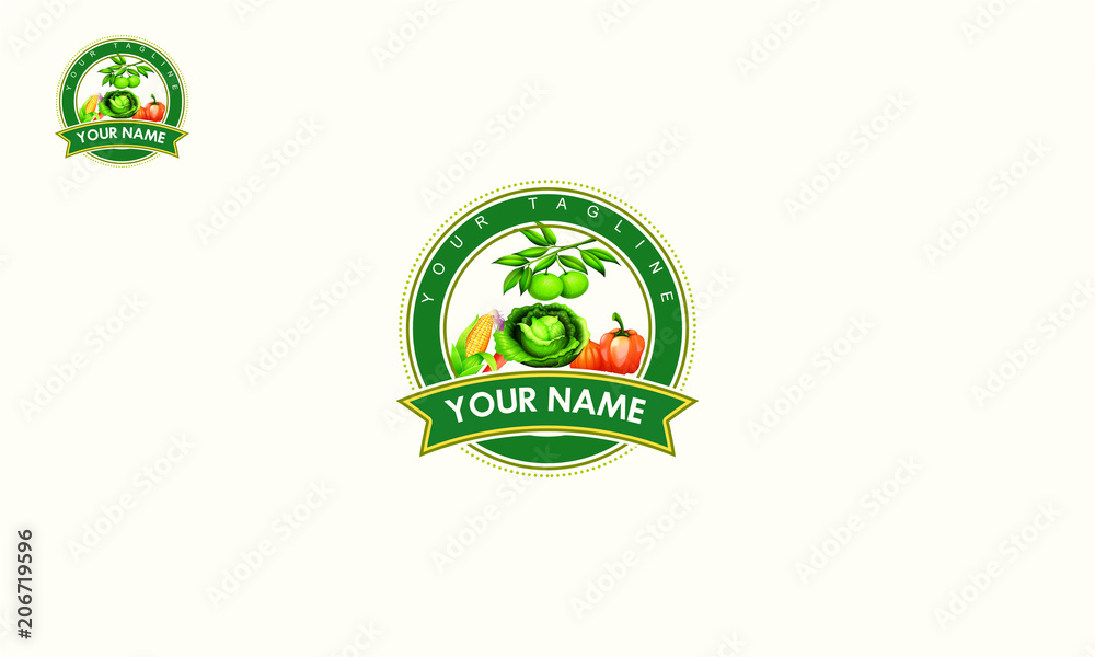 food logo graphics vector template eps for your company, industry ...
