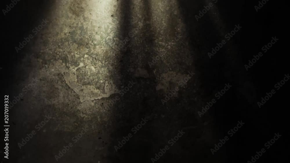 Thriller Movie Credits Background Loop/ Animation of a textured ...