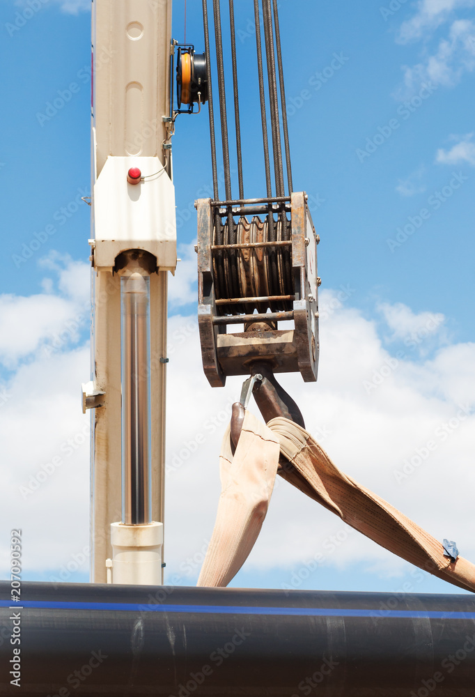 loading of pipes Stock Photo | Adobe Stock