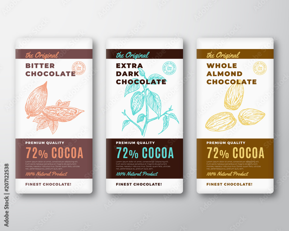 World Finest Chocolate Label Templates