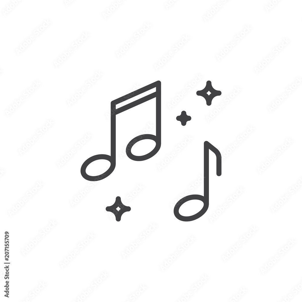 Simple Music Note Design