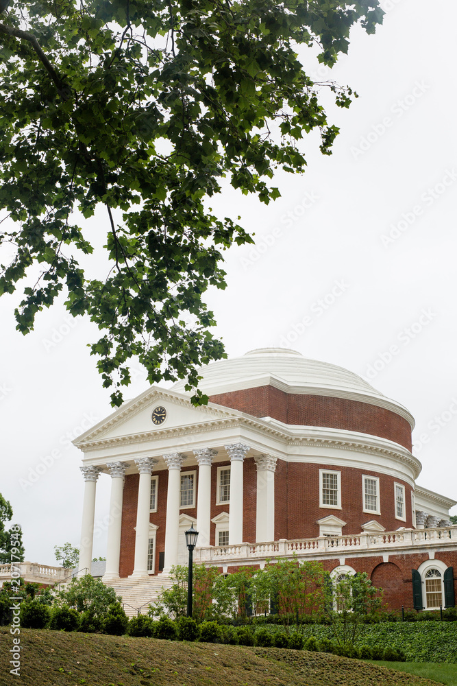 University of Virginia Rotunda Stock Photo | Adobe Stock