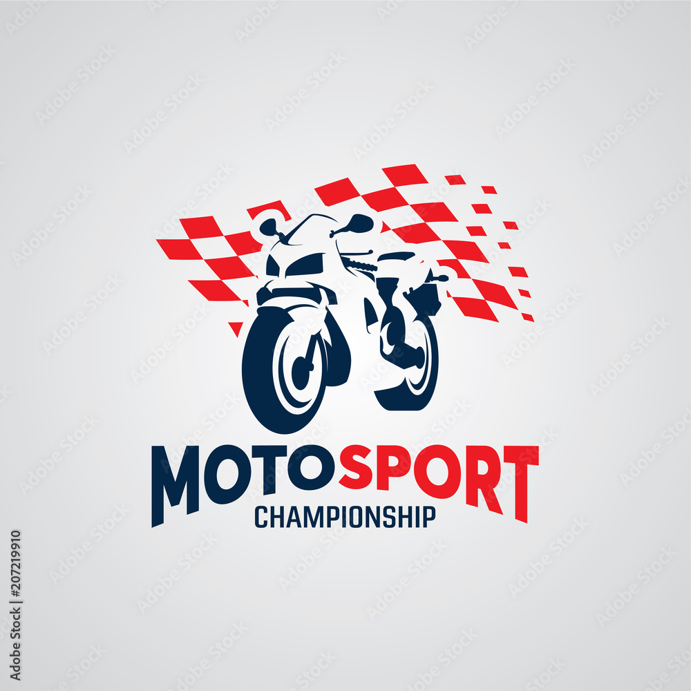 Motorcycle Racing Logo Design