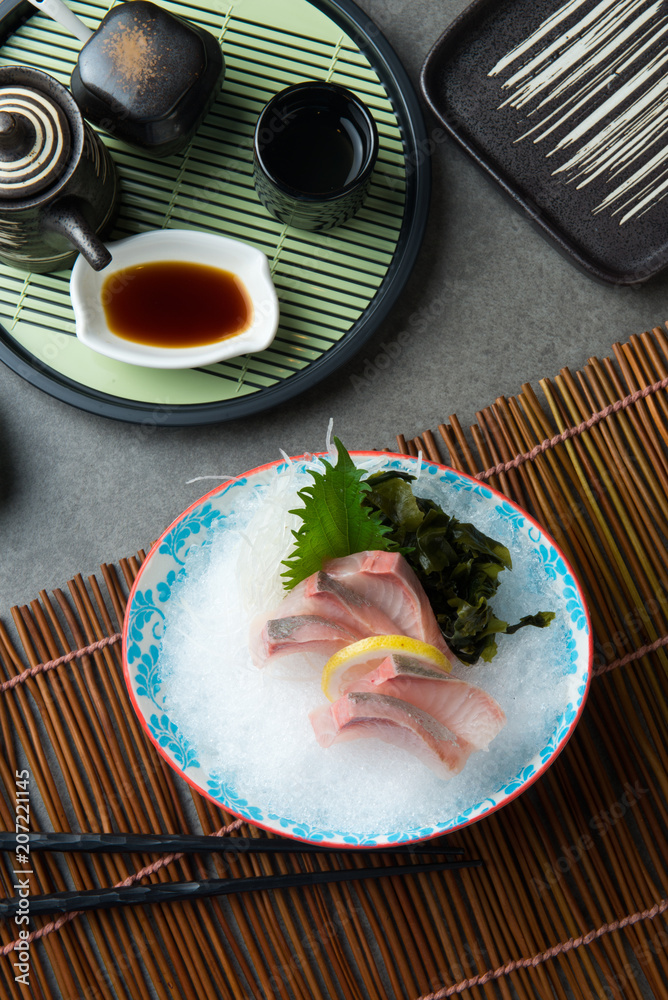 Greater Amberjack Sushi