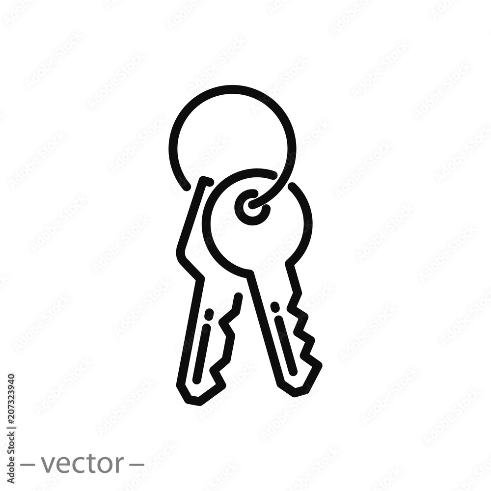 key line icon - vector illustration eps10 Stock Vector | Adobe Stock