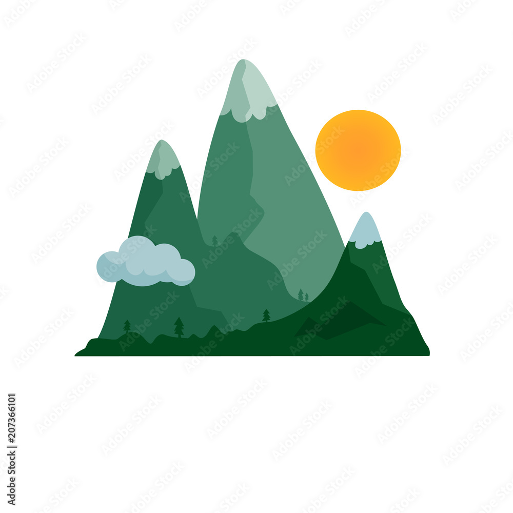 Mountain Illustration