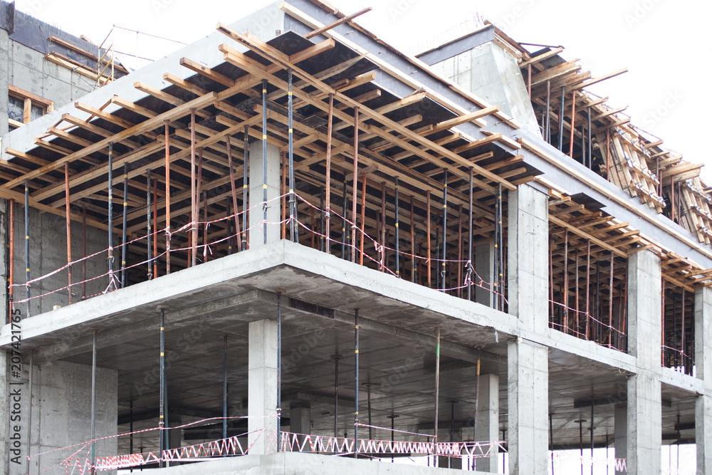 Concrete Frame Structure Building