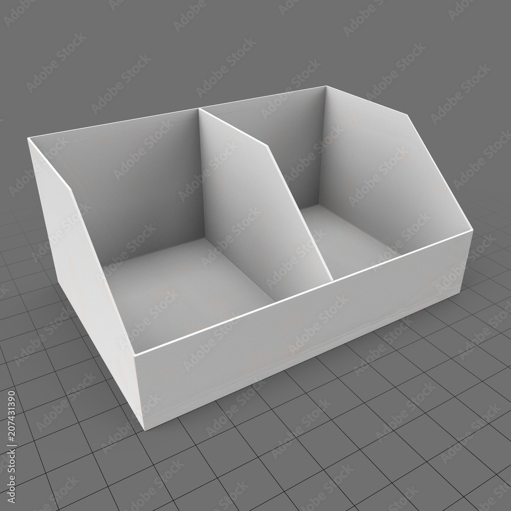 Pos store boxes Stock 3D asset | Adobe Stock