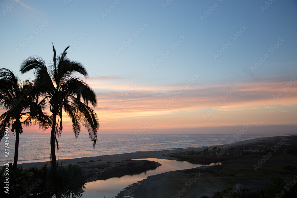 Mexico Landscape Sunset
