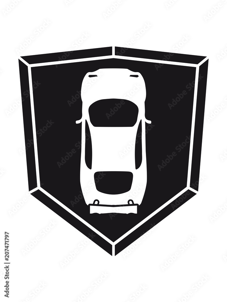 wappen schild sportauto auto raser schnell fahren rennauto flitzer gas ...