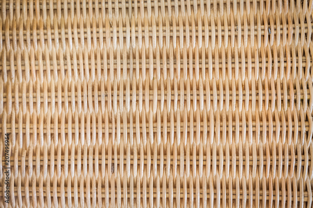 Brown woven rattan texture Stock Photo | Adobe Stock