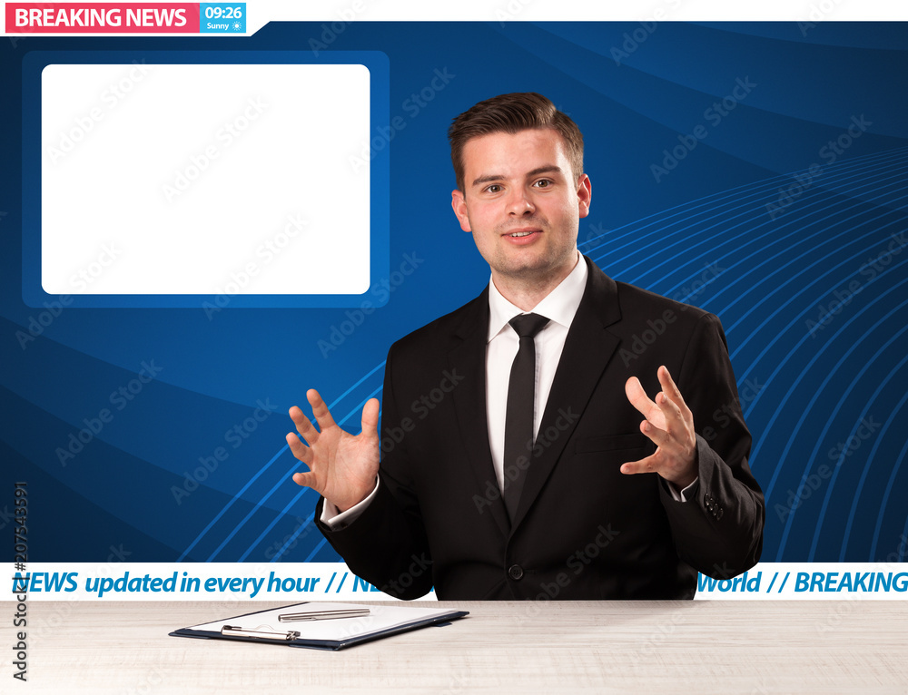 Tv Reporter Studio Tv Reporter Studio