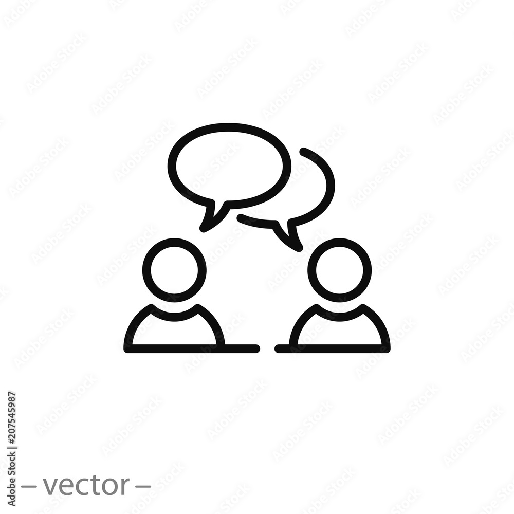 Person Speaking Icon