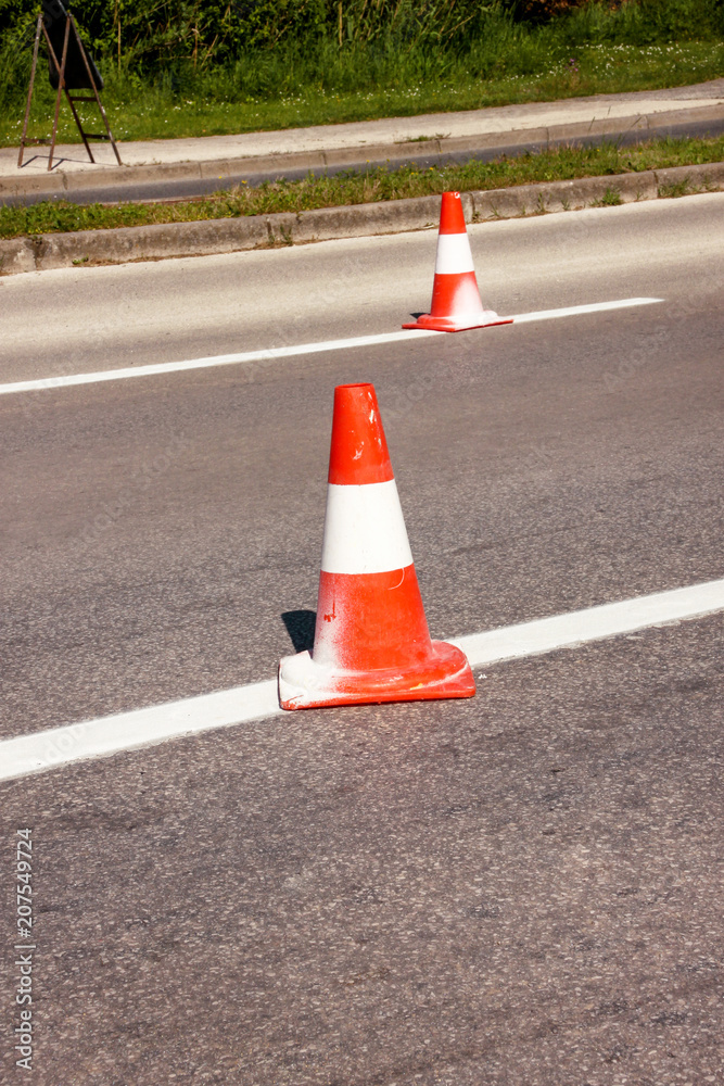 Road Construction Cones