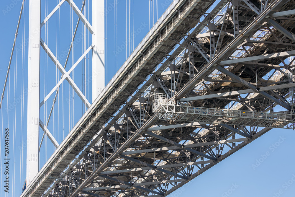 Forth Road Bridge Construction