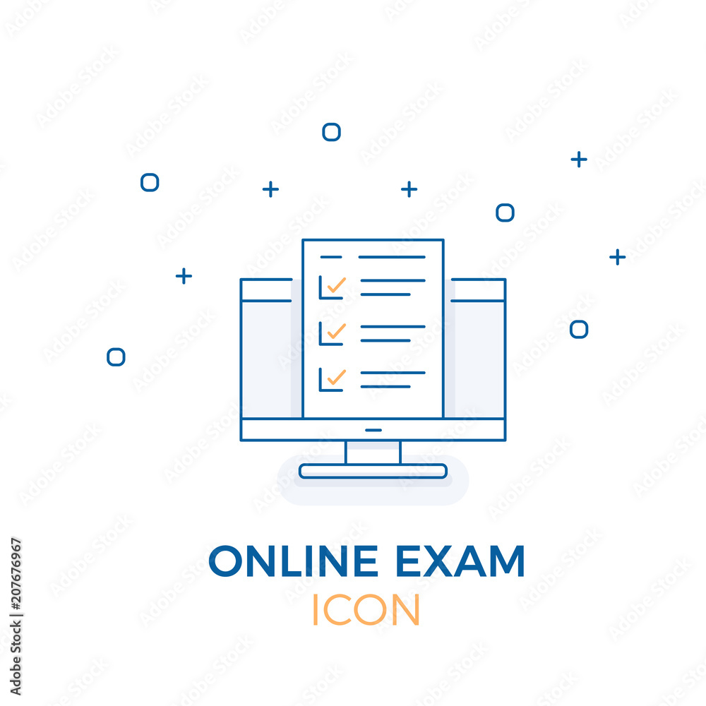 Online Exam Icon