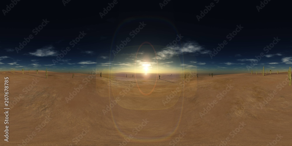HDRI map. Environment map. Equirectangular projection. Spherical ...