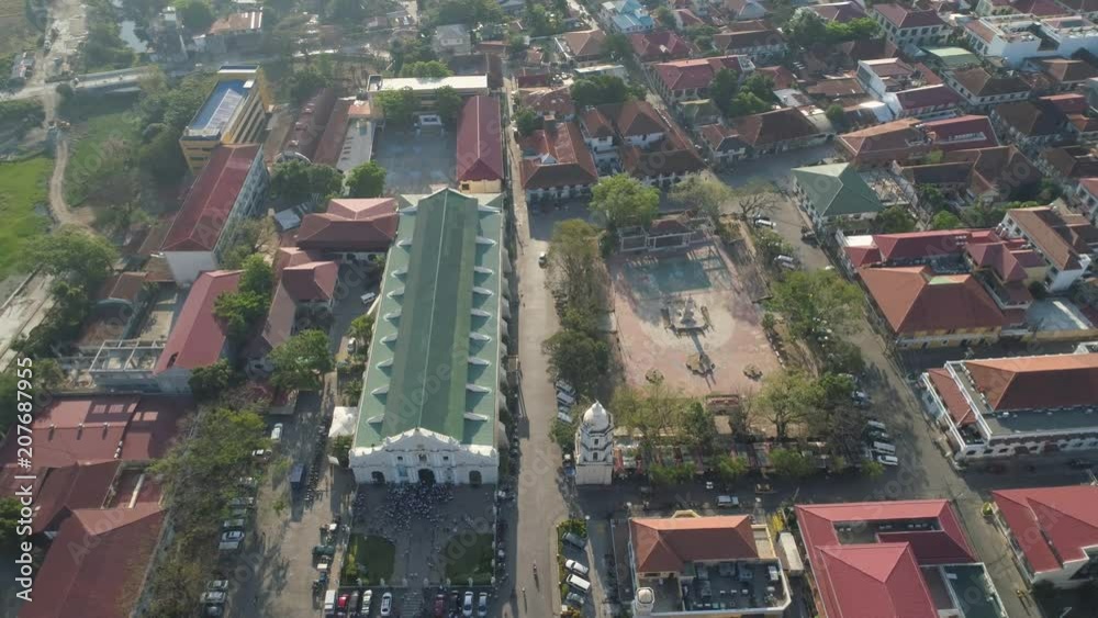 Historic colonial town in Spanish style Vigan, Philippines, Luzon ...
